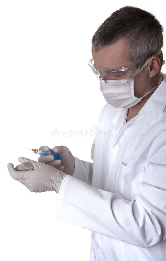 Testing Drugs and Vaccine in Mice Stock Photo - Image of hospital ...