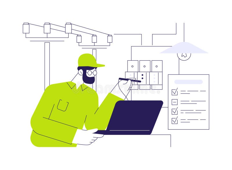 Electrical Testing Cartoon Stock Illustrations – 78 Electrical Testing ...