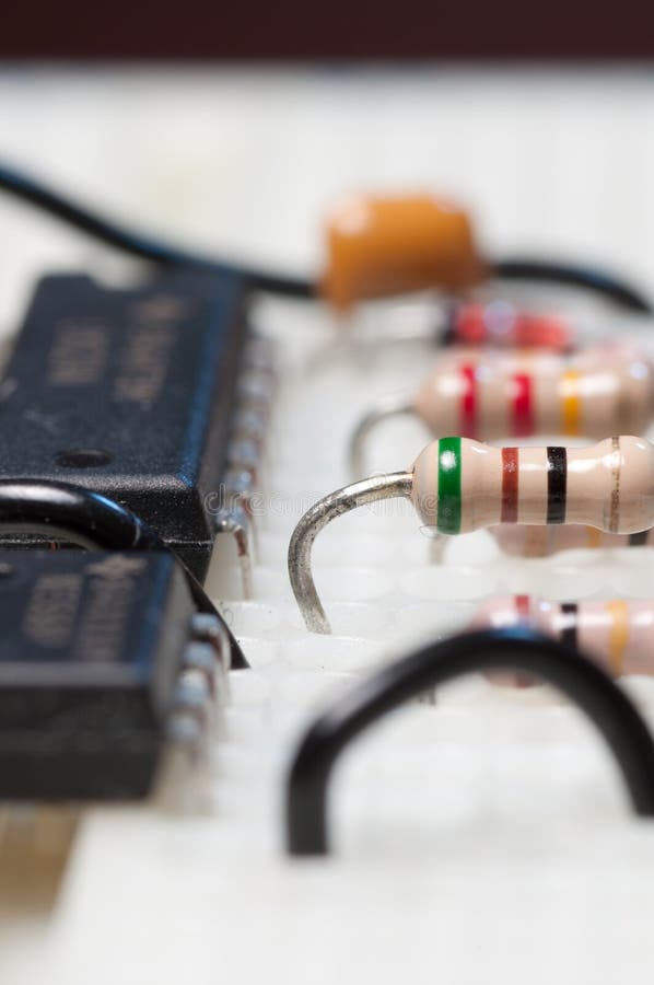 Testing electronic circuit stock photo. Image of component - 22506946