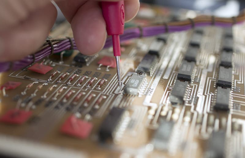 Testing Electronic Device stock image. Image of printed - 61517451