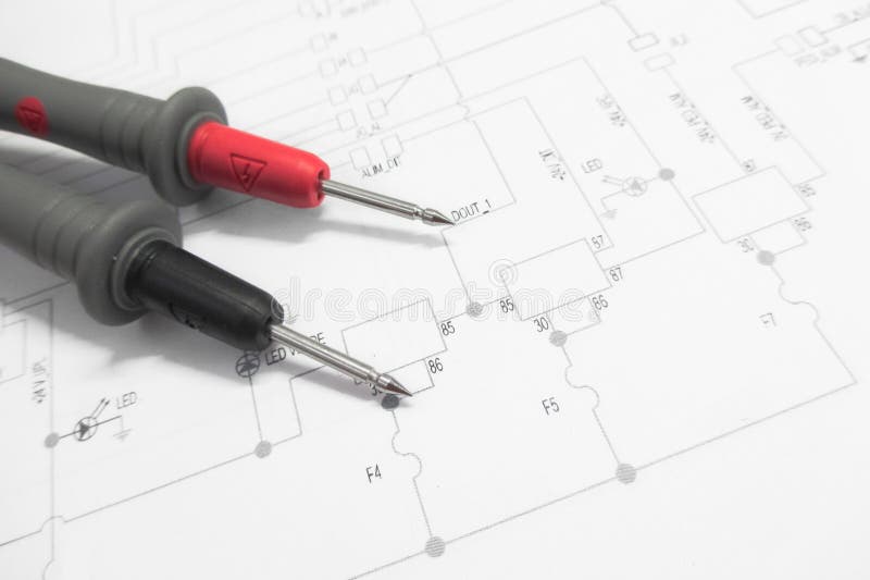 Testing Electronical Devices Stock Image - Image of electronical ...