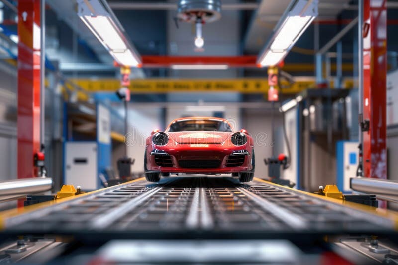 Testing Finished Vehicles on a High Tech Lab Track with Advanced ...