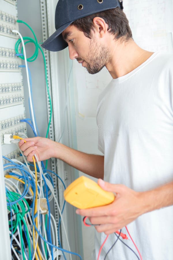 Testing flow energy stock image. Image of installation - 89546021