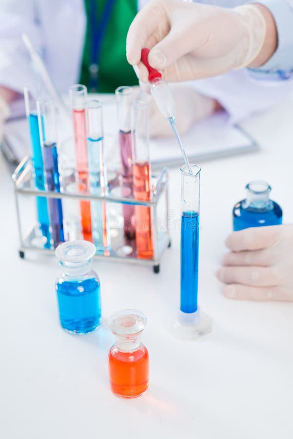 Testing in the modern lab stock photo. Image of chemistry - 36268918