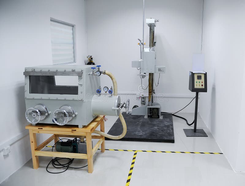 Testing room stock image. Image of research, mechanical - 85251447