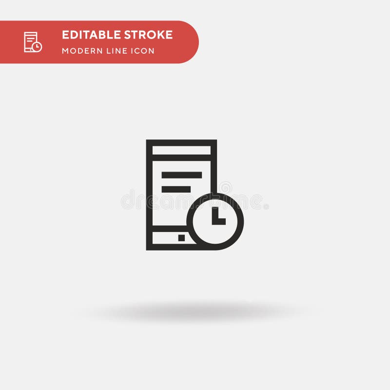 Testing Simple Vector Icon. Illustration Symbol Design Template for Web ...