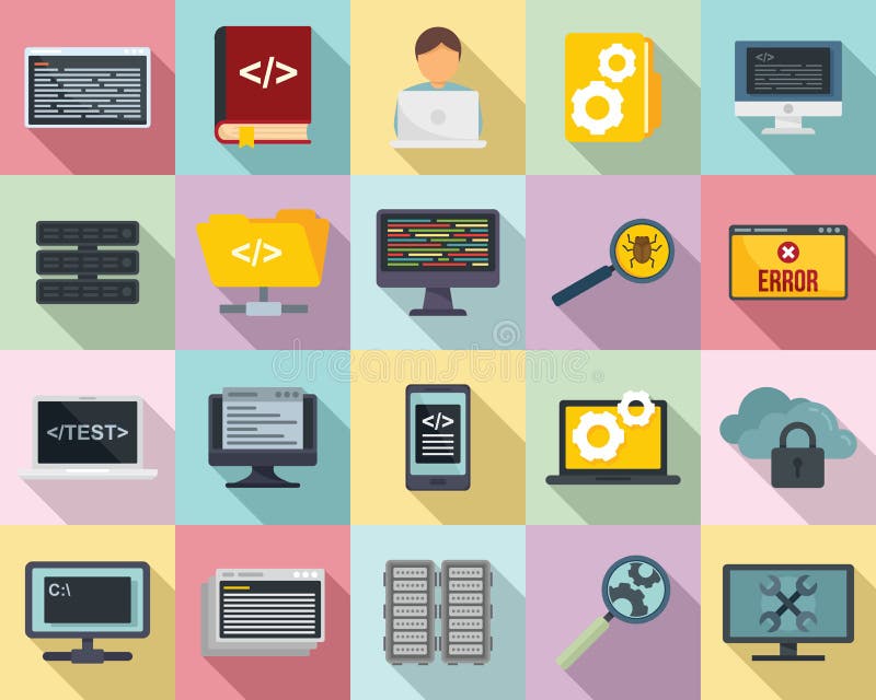Testing Software Folder Icon Flat Isolated Vector Stock Vector ... Testing Software Folder Icon Flat Isolated Vector Stock Vector ...