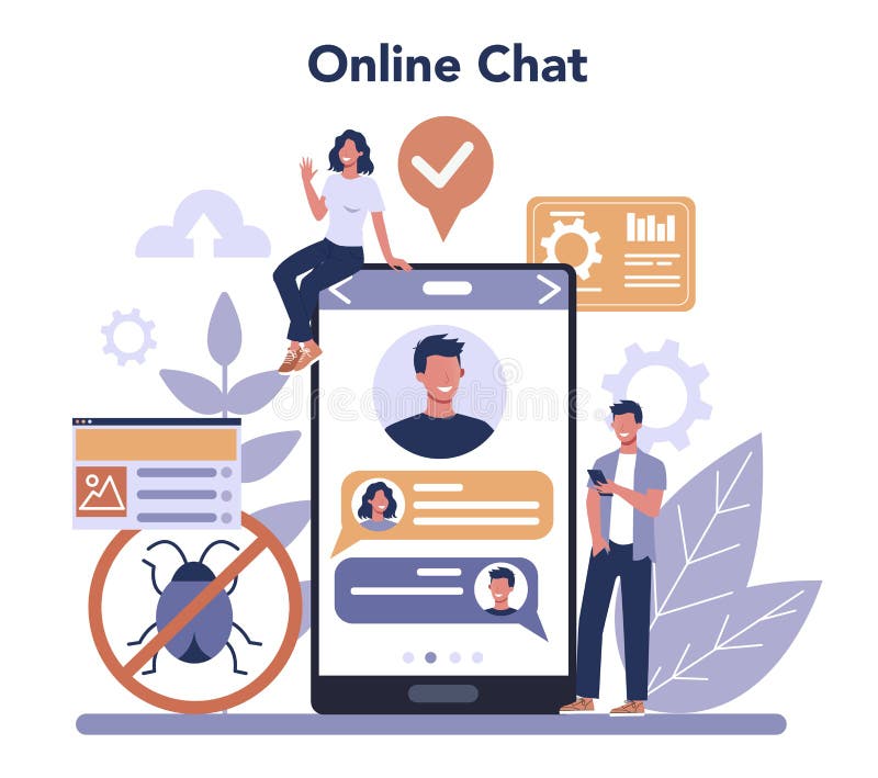 Testing Software Online Service or Platform. Application or Website ...