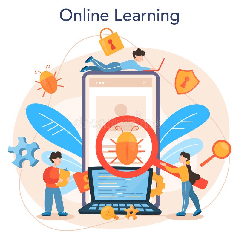 Testing Software Online Service or Platform. Application or Website ...