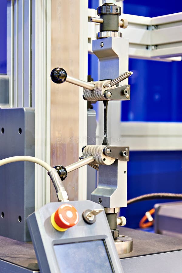 Machine for Testing Metal for Tensile Stock Photo - Image of business ...