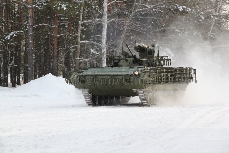 Testing of the Upgraded Infantry Fighting Vehicle BMP-2 in Winter ...