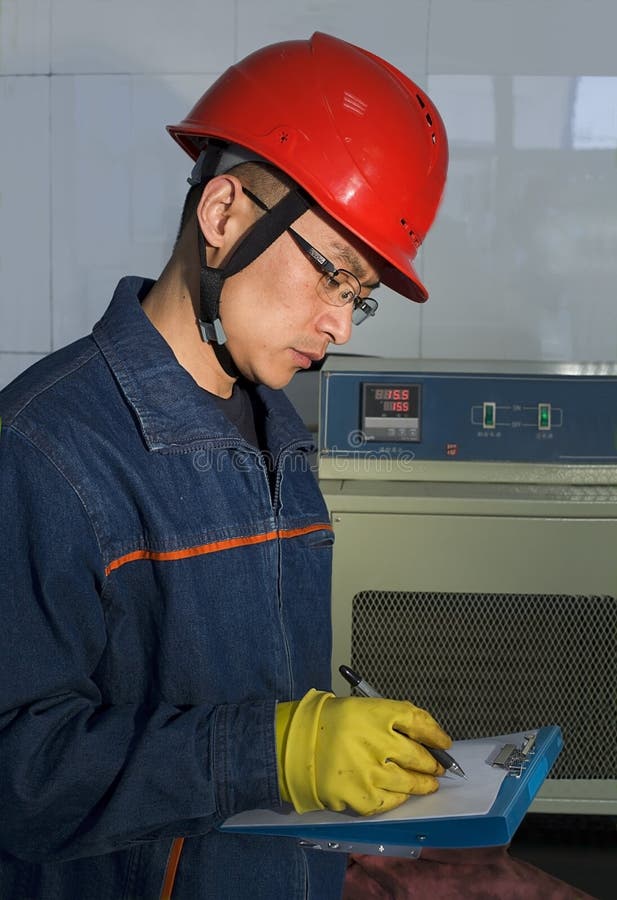 The Worker is Doing Testing in Laboratory Stock Photo - Image of ...