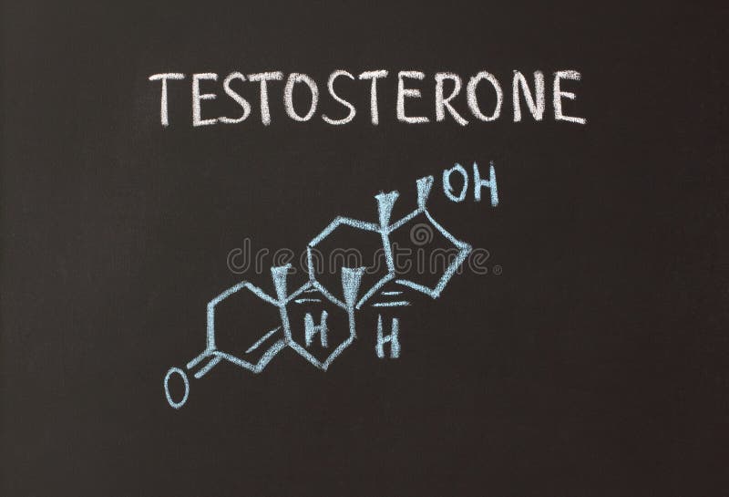Testosterone stock image. Image of white, classroom, chalk - 35271213