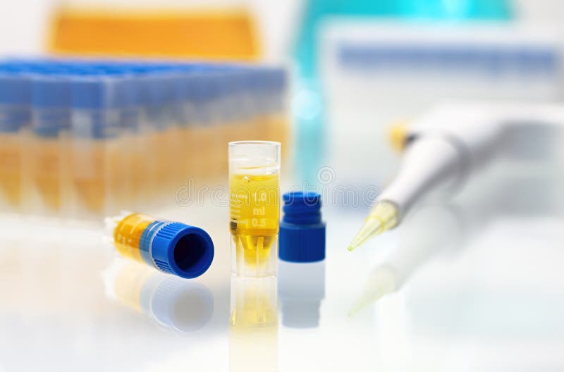 Tests in the biology lab stock photo. Image of dose, biotechnology ...