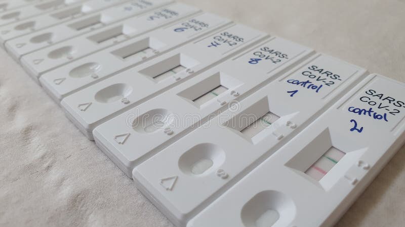 Wait 10 Minutes and You Will Know If You are Positive Stock Image ...