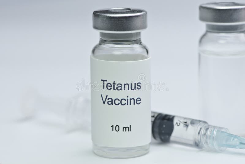Tetanus Vaccine stock image. Image of injection, medication - 48508231