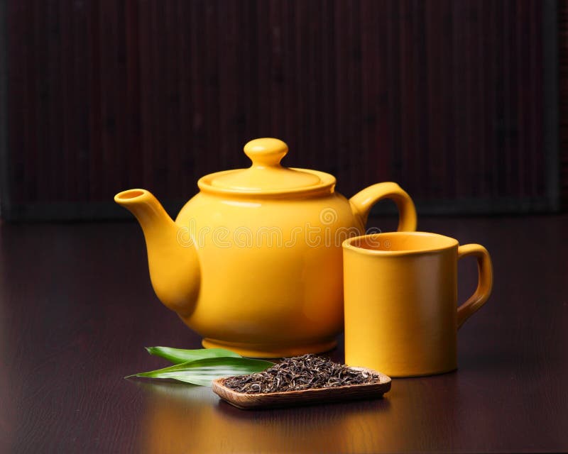 Tetera imagen de archivo. Imagen de japonés, ingrediente - 16699037