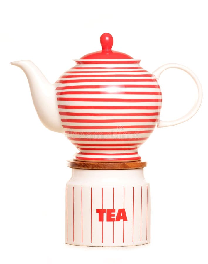 Tetera imagen de archivo. Imagen de blanco, estudio, almacenaje - 25391377