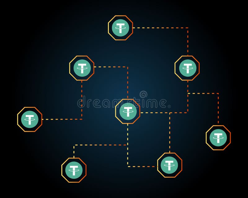 Gold Tether Stock Illustrations – 316 Gold Tether Stock Illustrations ...