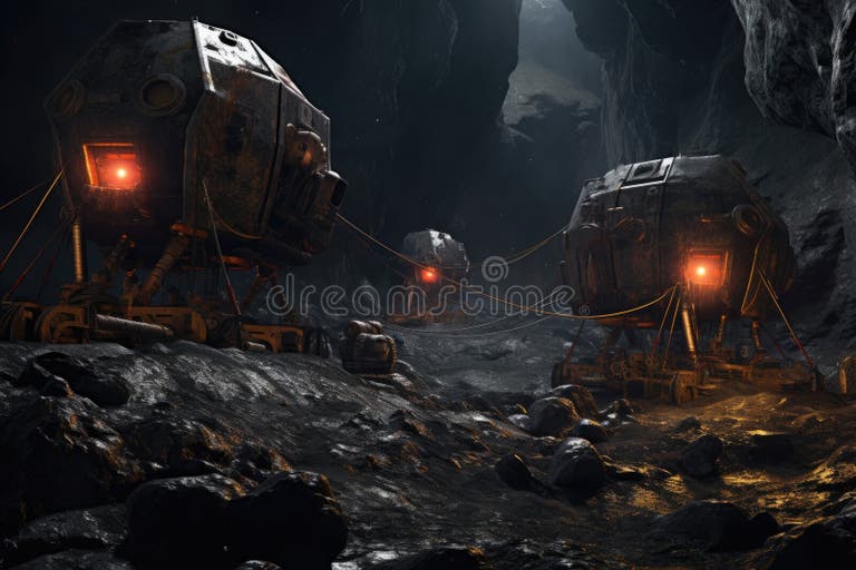Mining Robots Stock Illustrations 281 Mining Robots Stock Illustrations Vectors And Clipart