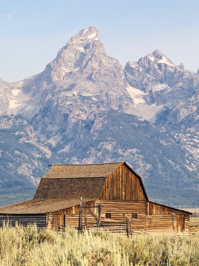 Teton Barn stock image. Image of agriculture, iconic - 10671775