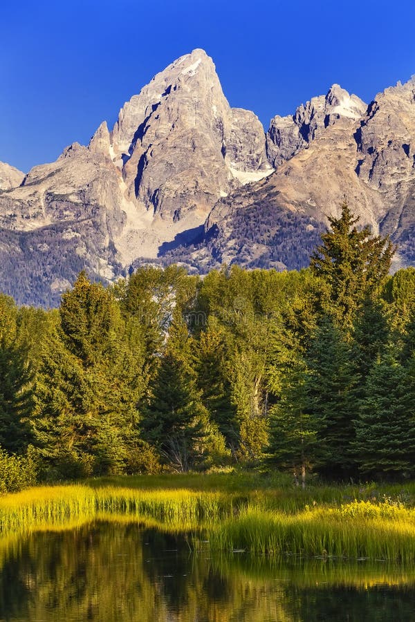 Tetons mountain stock image. Image of america, wyoming - 26799727