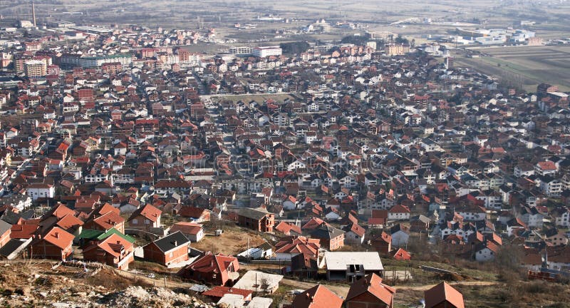 Ruined Building in Tetovo editorial stock image. Image of building ...