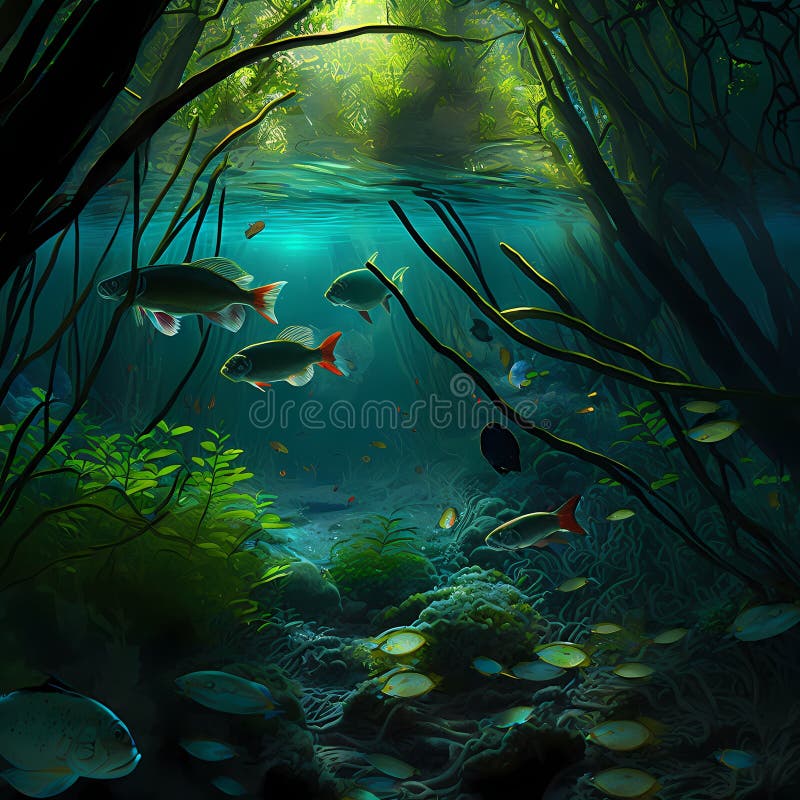 Fish Habitats Stock Illustrations – 2,273 Fish Habitats Stock ...