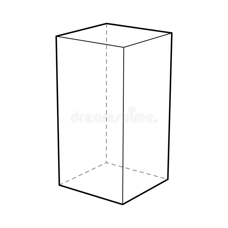 Tetrahedral Prism Stereometric Composition Stock Vector - Illustration ...