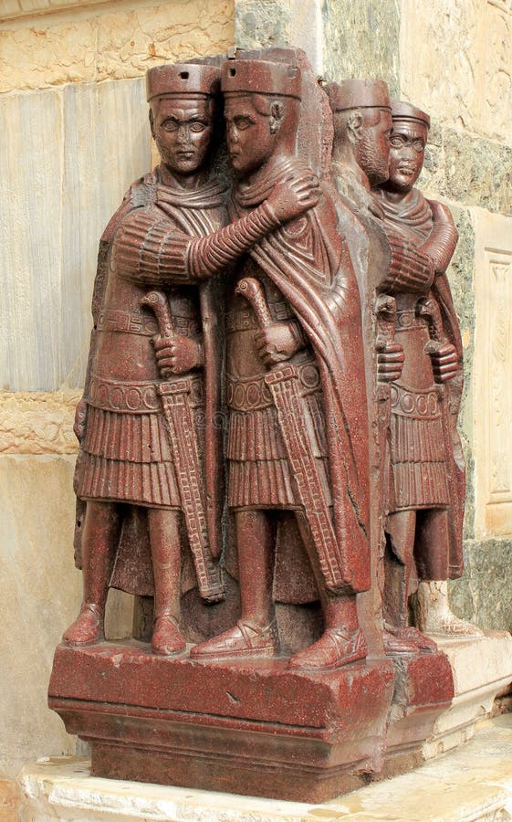 Las tetrarcas imagen de archivo. Imagen de diocleciano - 33599109