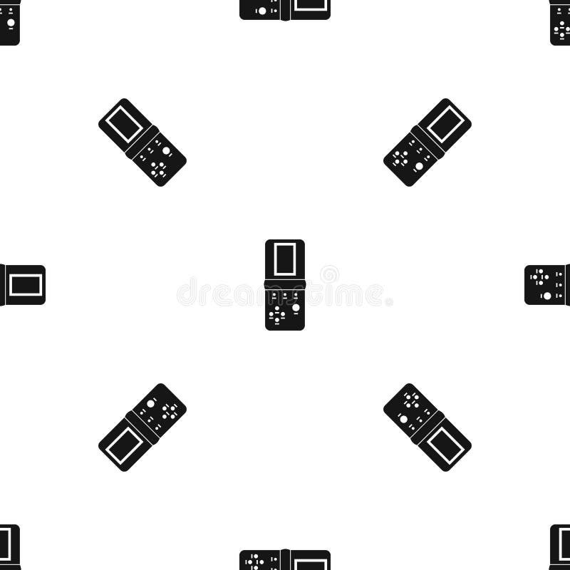 Tetris Pattern Seamless Black Stock Vector - Illustration of creative ...