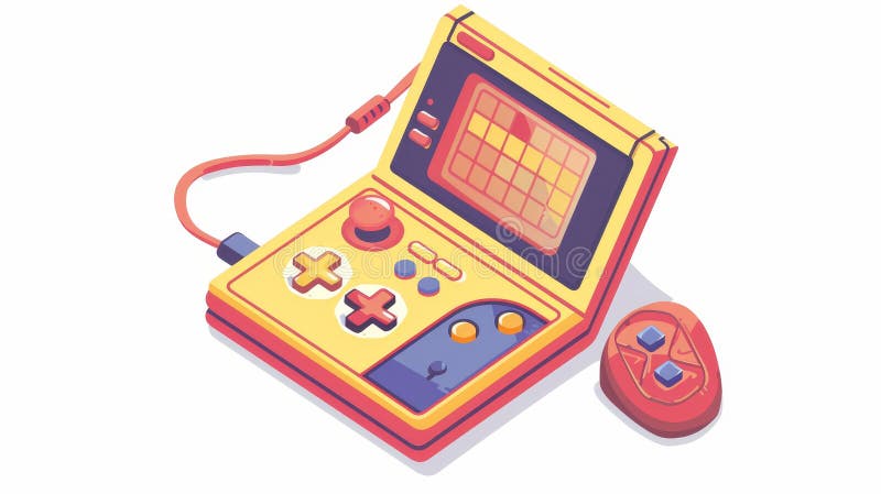 TETRIS, 80s and 90s Retro Game Console. Nineties Playing Device, Gaming ...