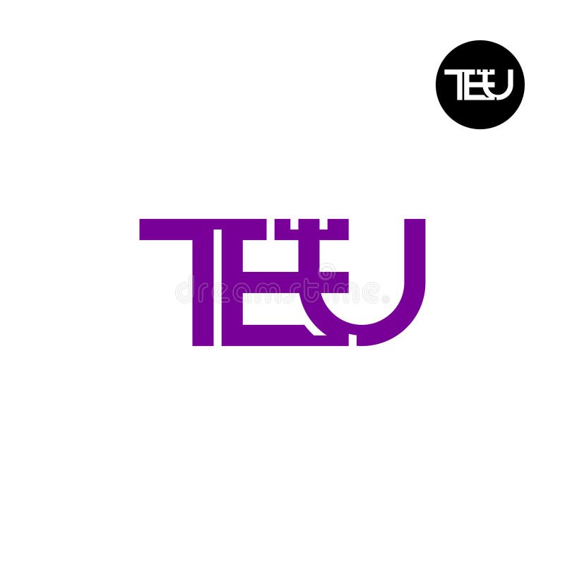 Teu Monogram Stock Illustrations – 14 Teu Monogram Stock Illustrations ...