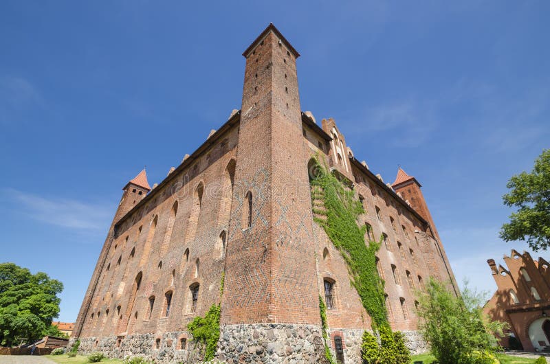 Gniew castle stock photo. Image of place, nature, reflection - 17917344