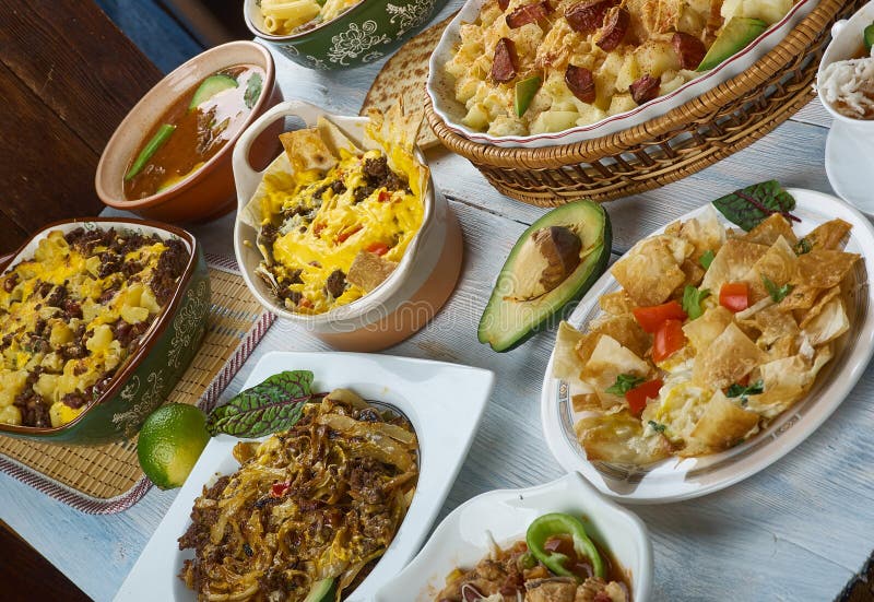 Tex-Mex stock image. Image of migas, stew, macaroni - 134828281