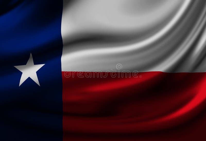 Texan flag stock illustration. Illustration of election - 5212603