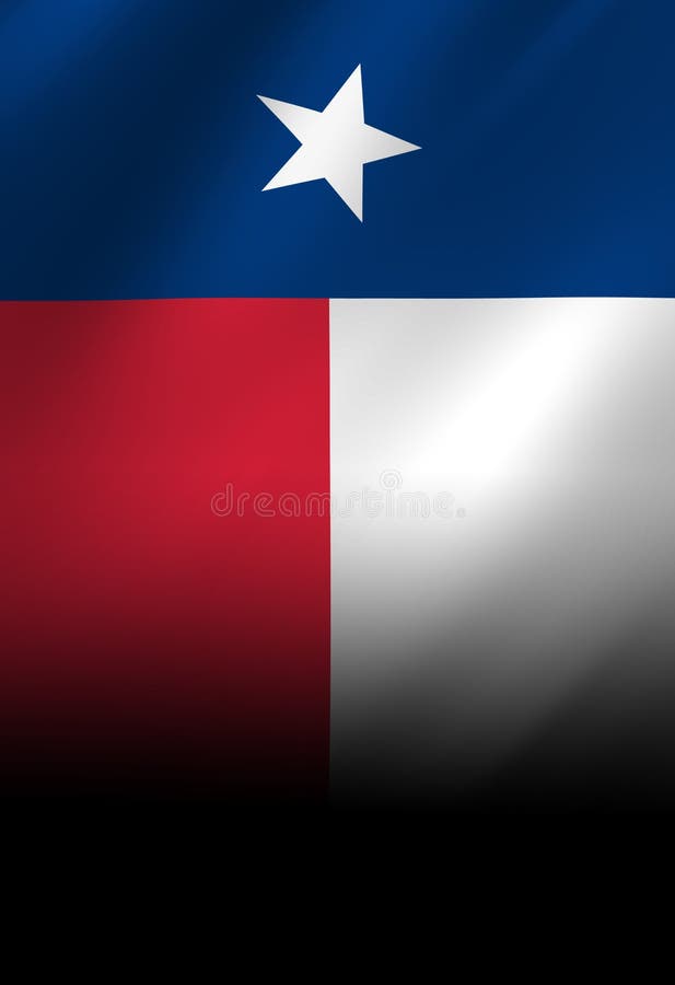 Texan flag stock illustration. Illustration of flag, backdrop - 6932071