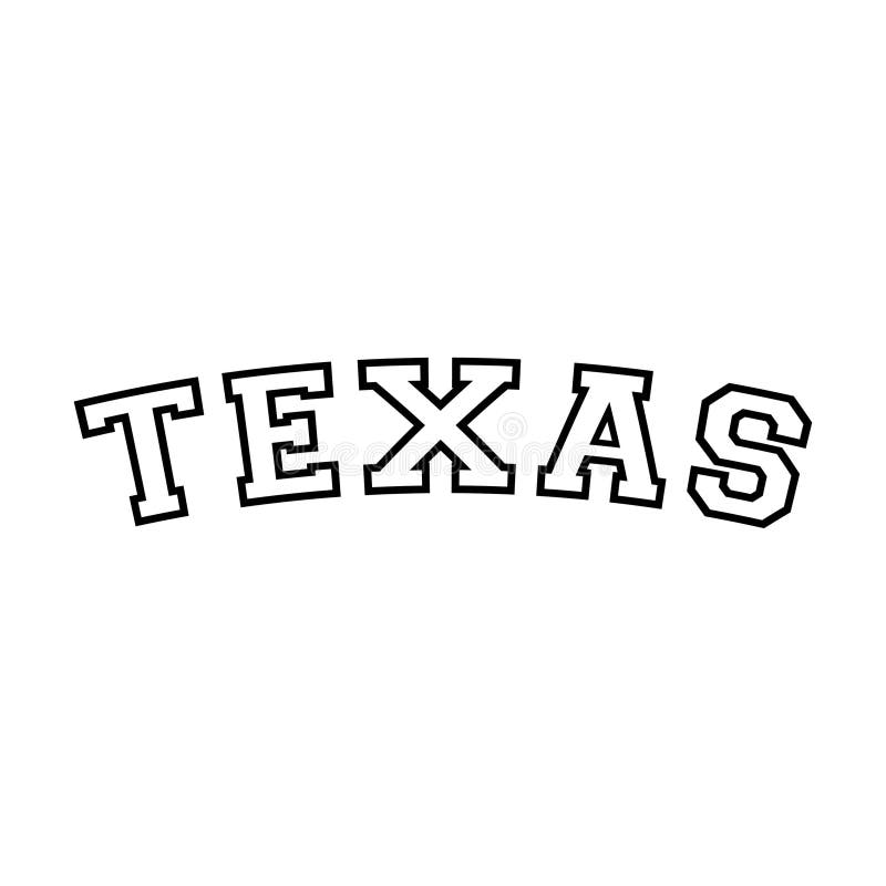Texas Font Stock Illustrations – 1,633 Texas Font Stock Illustrations ...