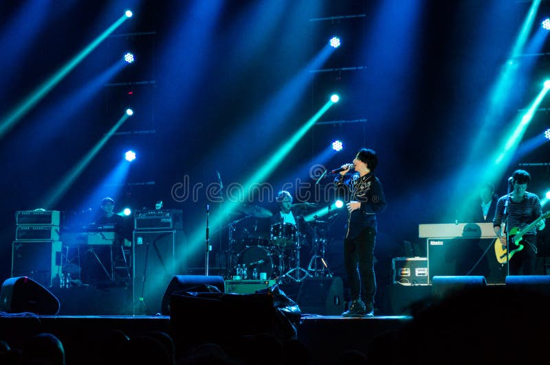 Texas band on stage editorial stock image. Image of relaxing - 51647159