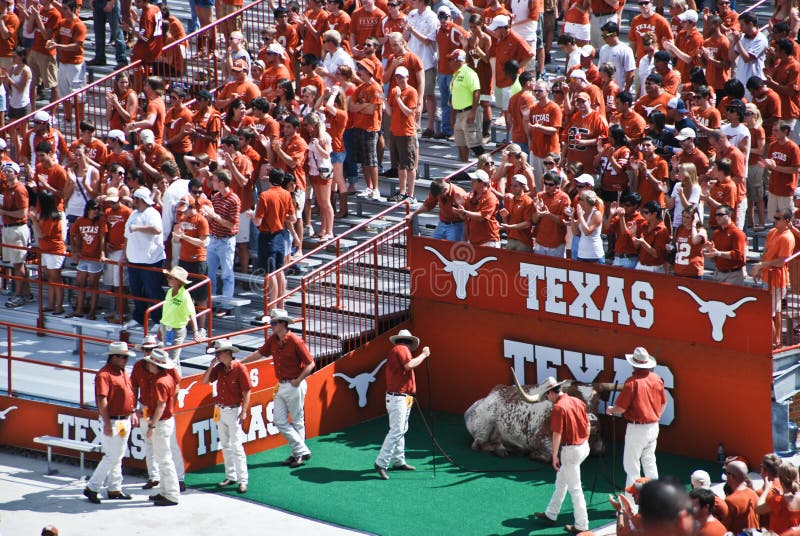 Texas College Football Fans Editorial Photography - Image of texas ...