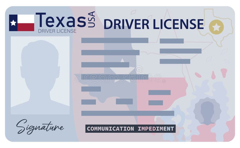 Blank Driver License Stock Illustrations – 141 Blank Driver License ...