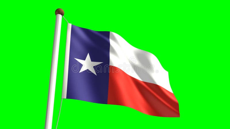 Texas Flag Slow Motion stock footage. Video of screen - 204945918