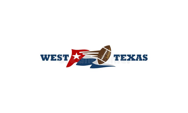 Texas Football vektor illustrationer. Illustration av logotyp - 103226260