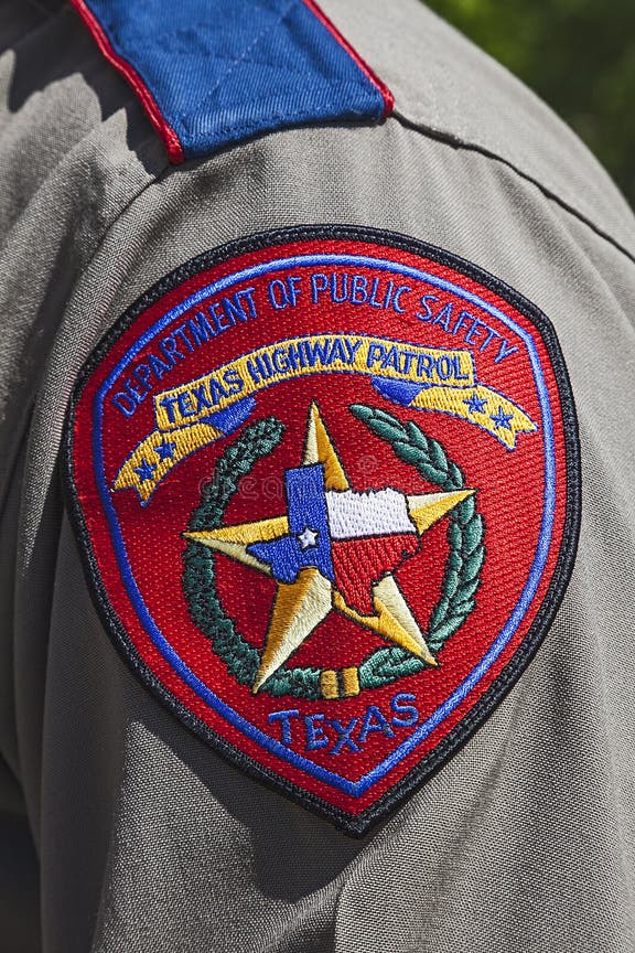 Texas Highway Patrol Badge immagine editoriale. Immagine di reparto ...