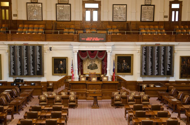 The Texas House of Representatives Chamber Editorial Photography ...