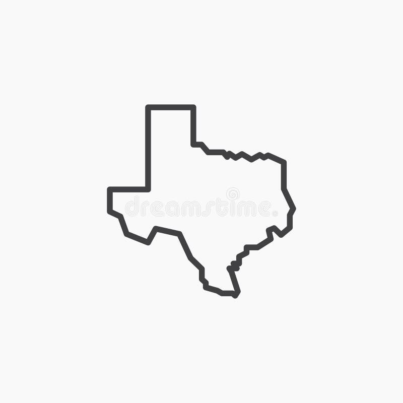 Texas icon vector stock vector. Illustration of travel - 348312922