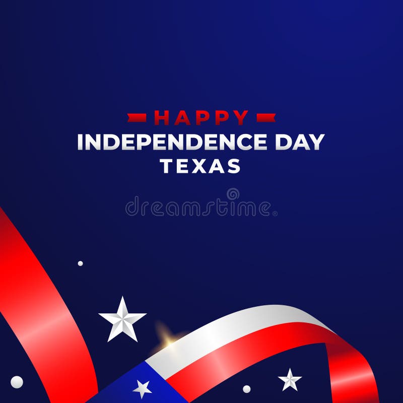 Texas Independence Day Vector Design Template Stock Vector ...