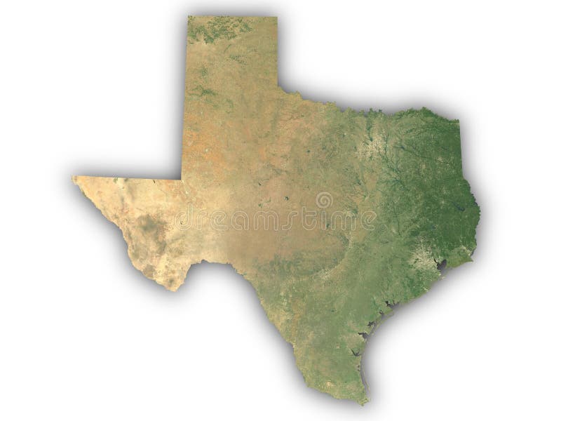 Texas isolated map stock illustration. Illustration of south - 188539518