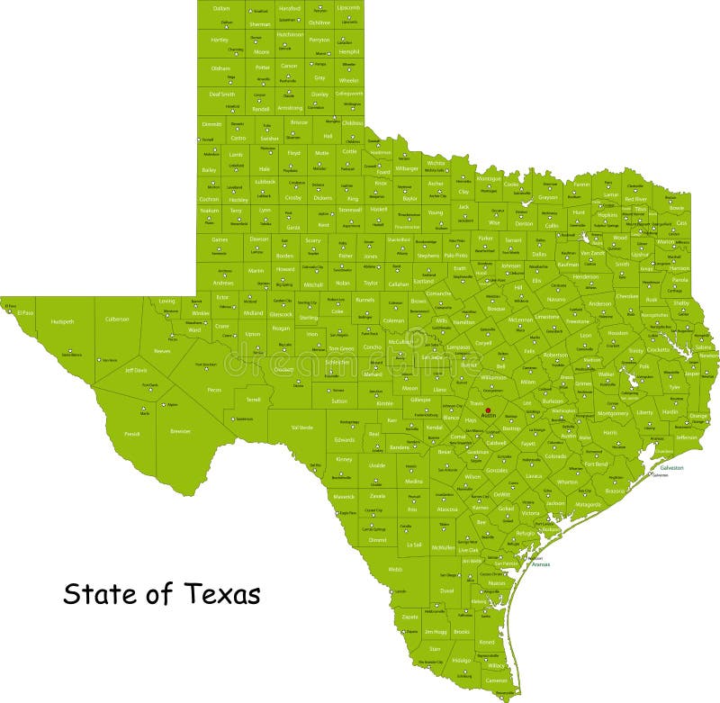 Drawing of state of Texas stock vector. Illustration of state - 3839178