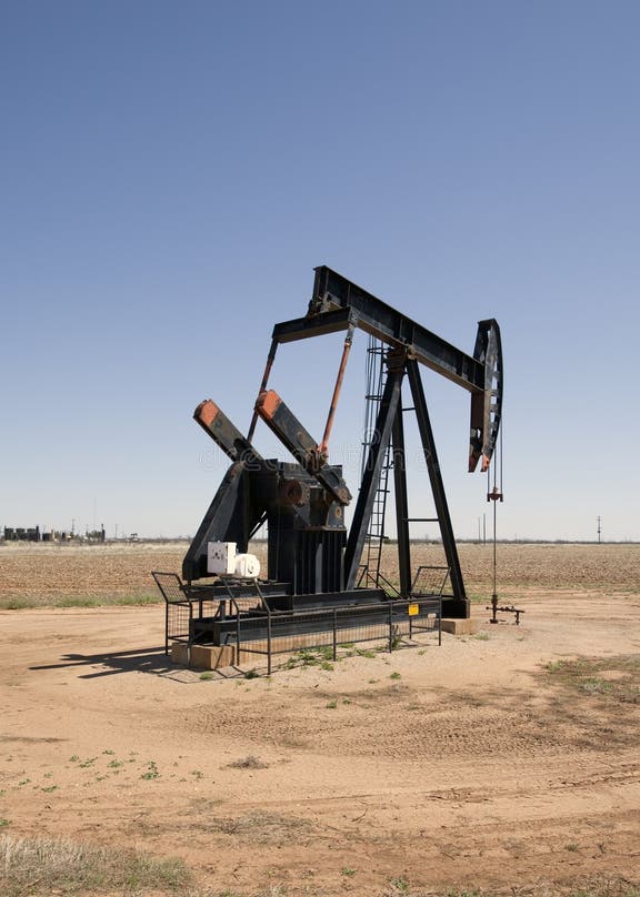 Texas Oil Pump stock image. Image of petroleum, pumping - 13827725